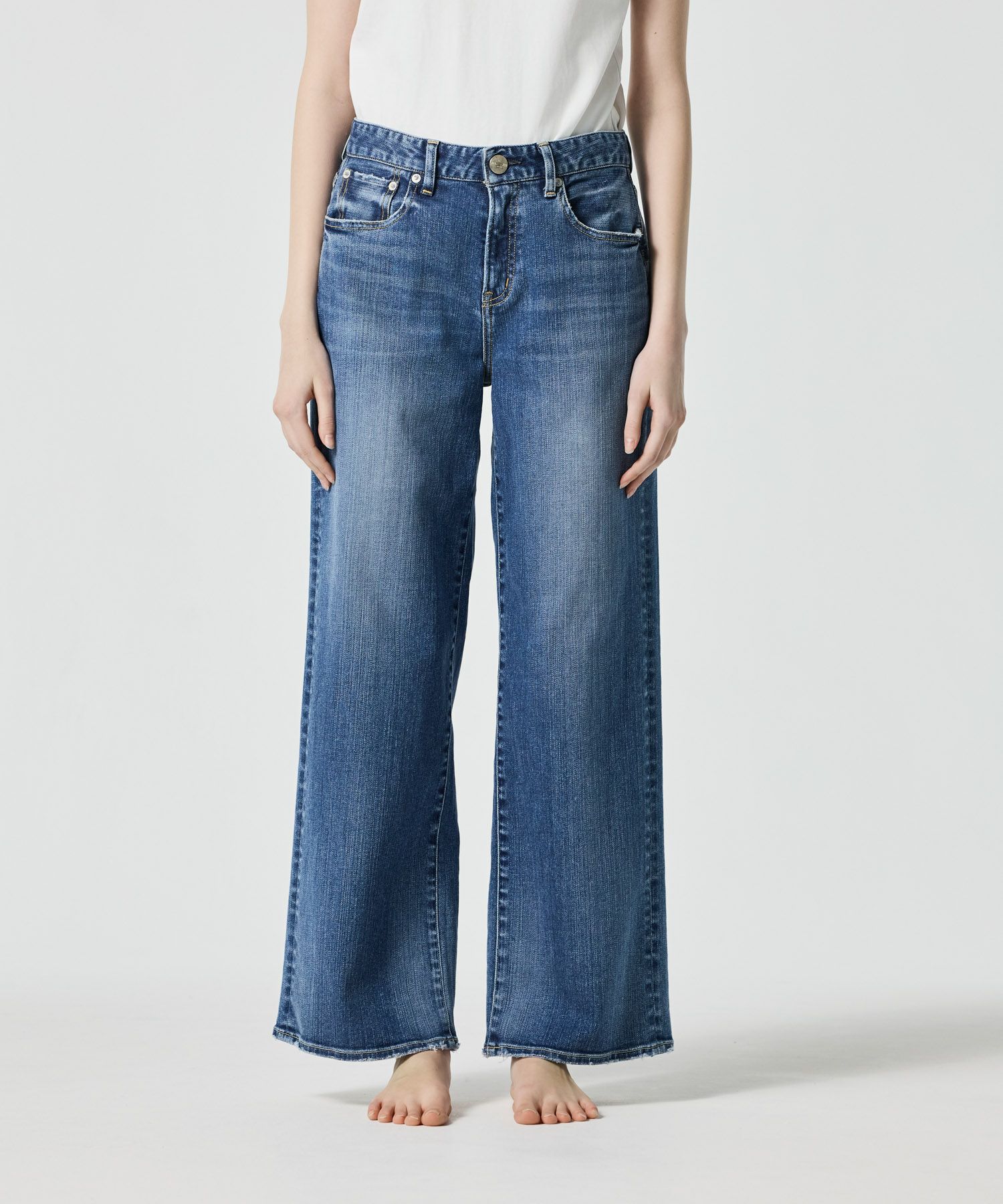 WIDE STRAIGHT PANTS | JAPAN DENIM